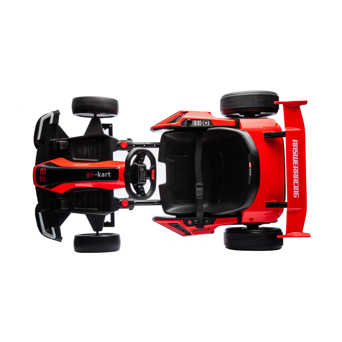 Himimi Go Kart Electric Drift Kart Car With Adjustable Seat, 24V ...