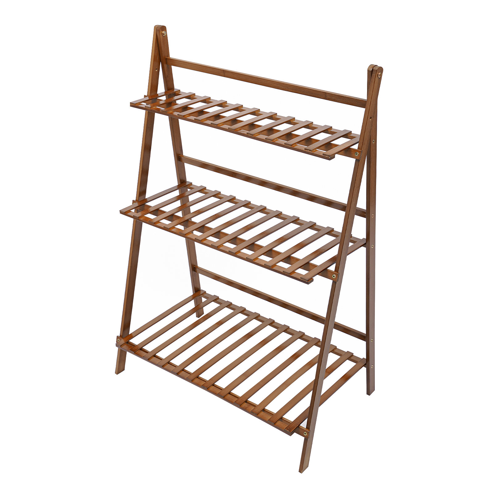 Arlmont & Co. Tamarcus 3-Tier Foldable Plant Stand | Wayfair