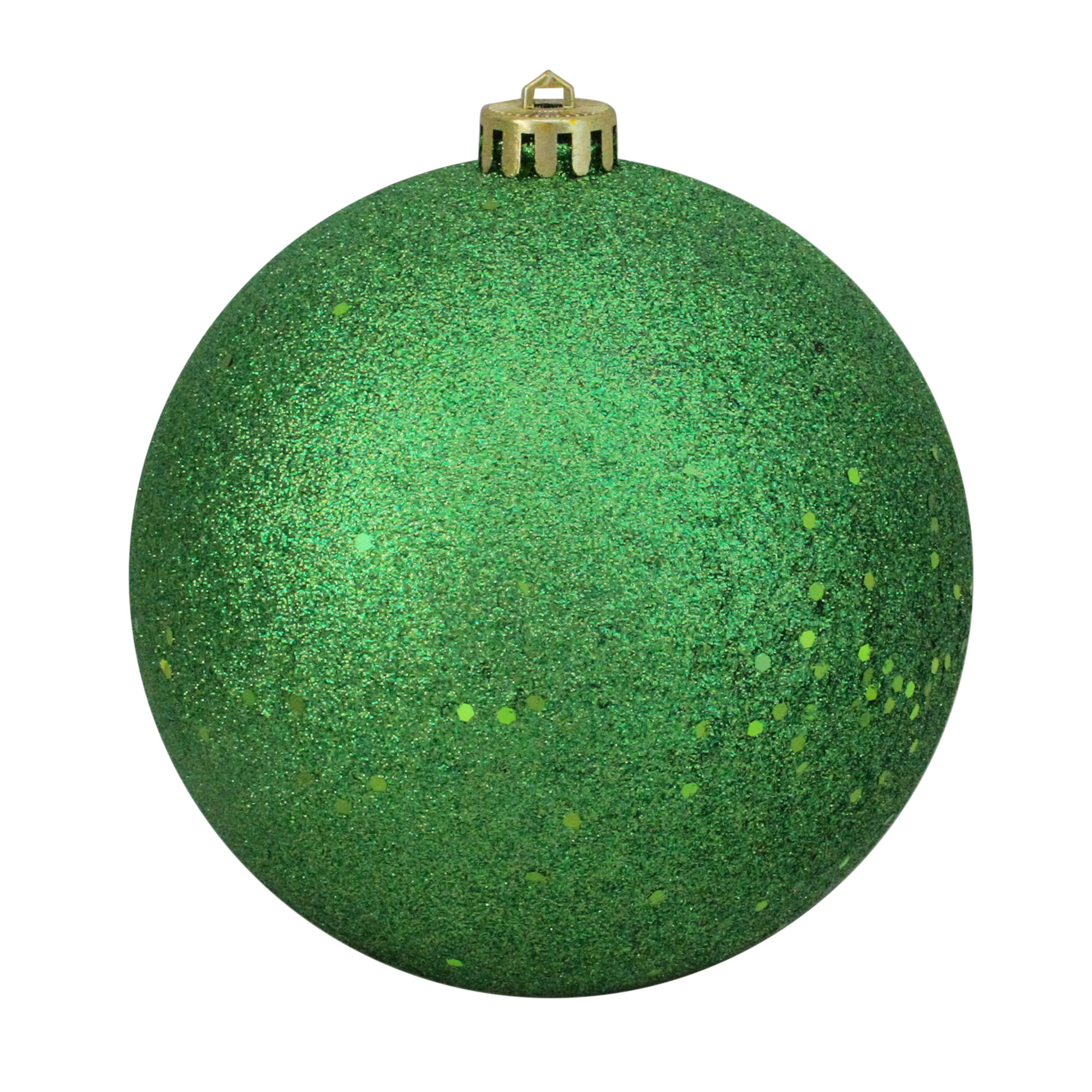 Northlight Seasonal Holographic Glitter Xmas Shatterproof Christmas ...