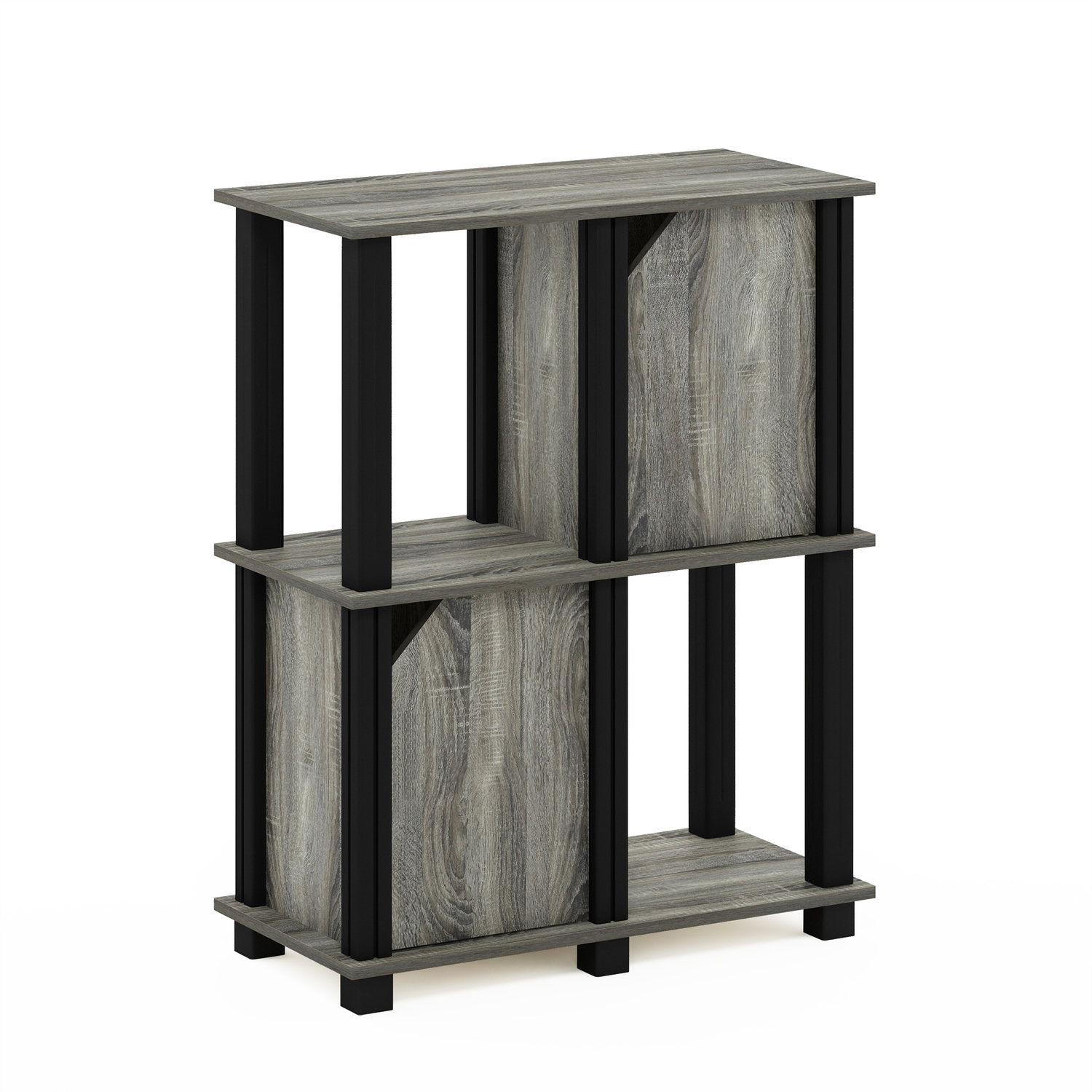 17 Stories Brahms Storage Shelf with Doors - Style:3 Tier/2 Doors | Wayfair