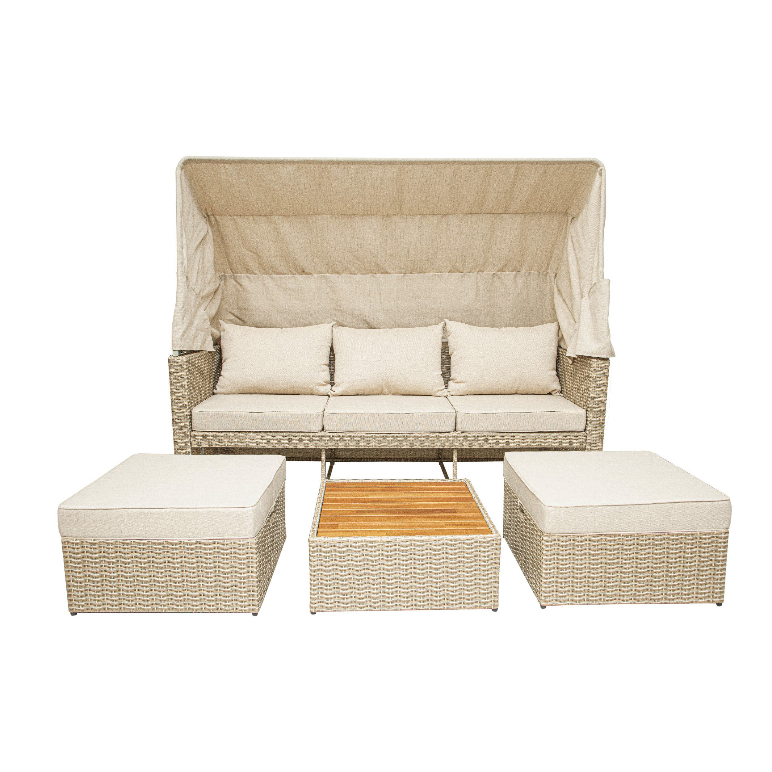 Deko Living 5 - Person Outdoor Seating Group with Cushions | Wayfair