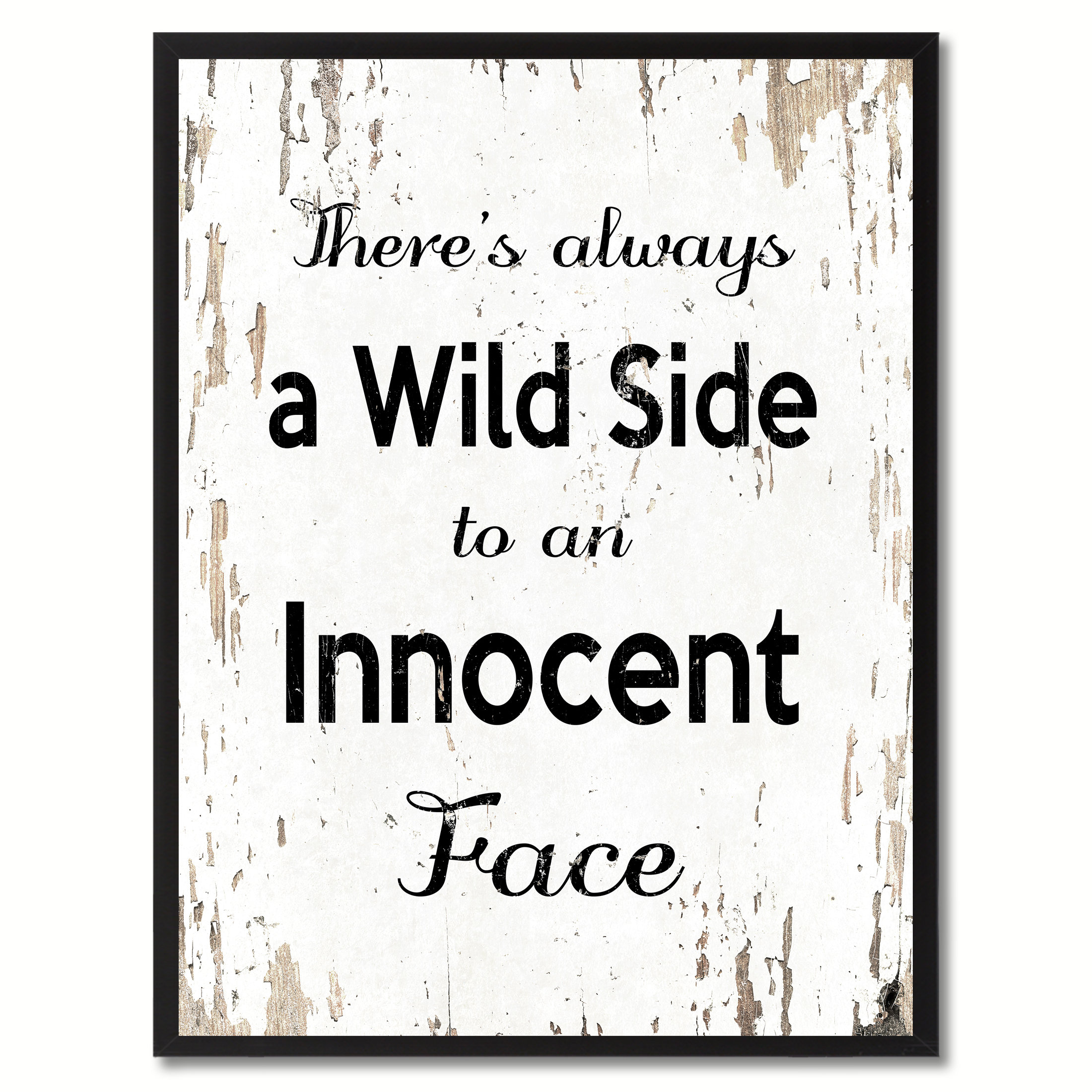 Spot Color Art «Theres Always a Wild Side to an Innocent Face», art ...