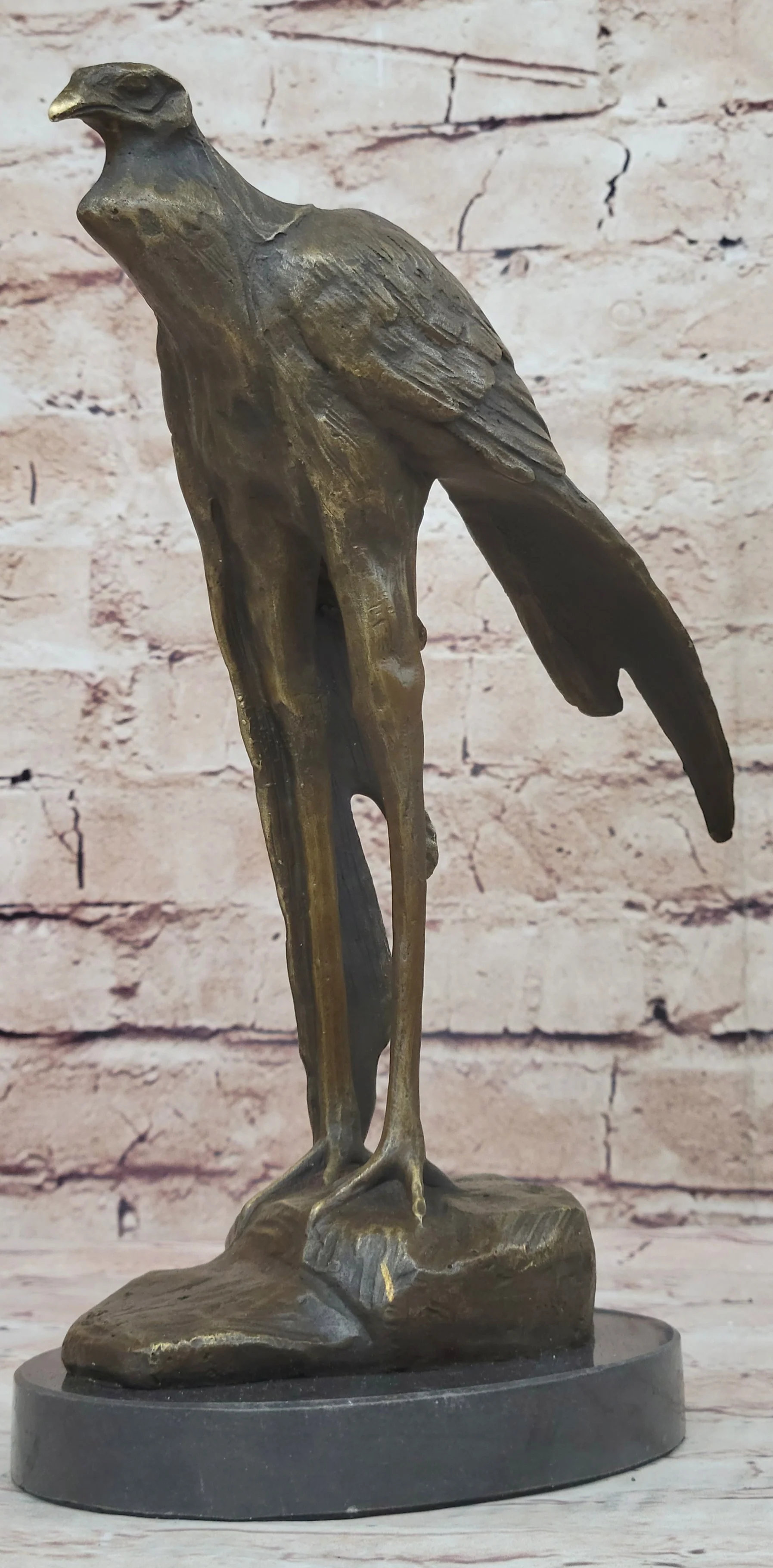 Trinx Trombly Bird of Prey Vulture Bronze Statue Sculpture Figure on ...