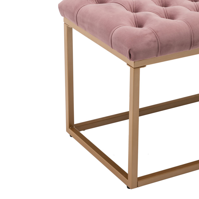 Wade Logan® Aavir Upholstered Bench & Reviews | Wayfair