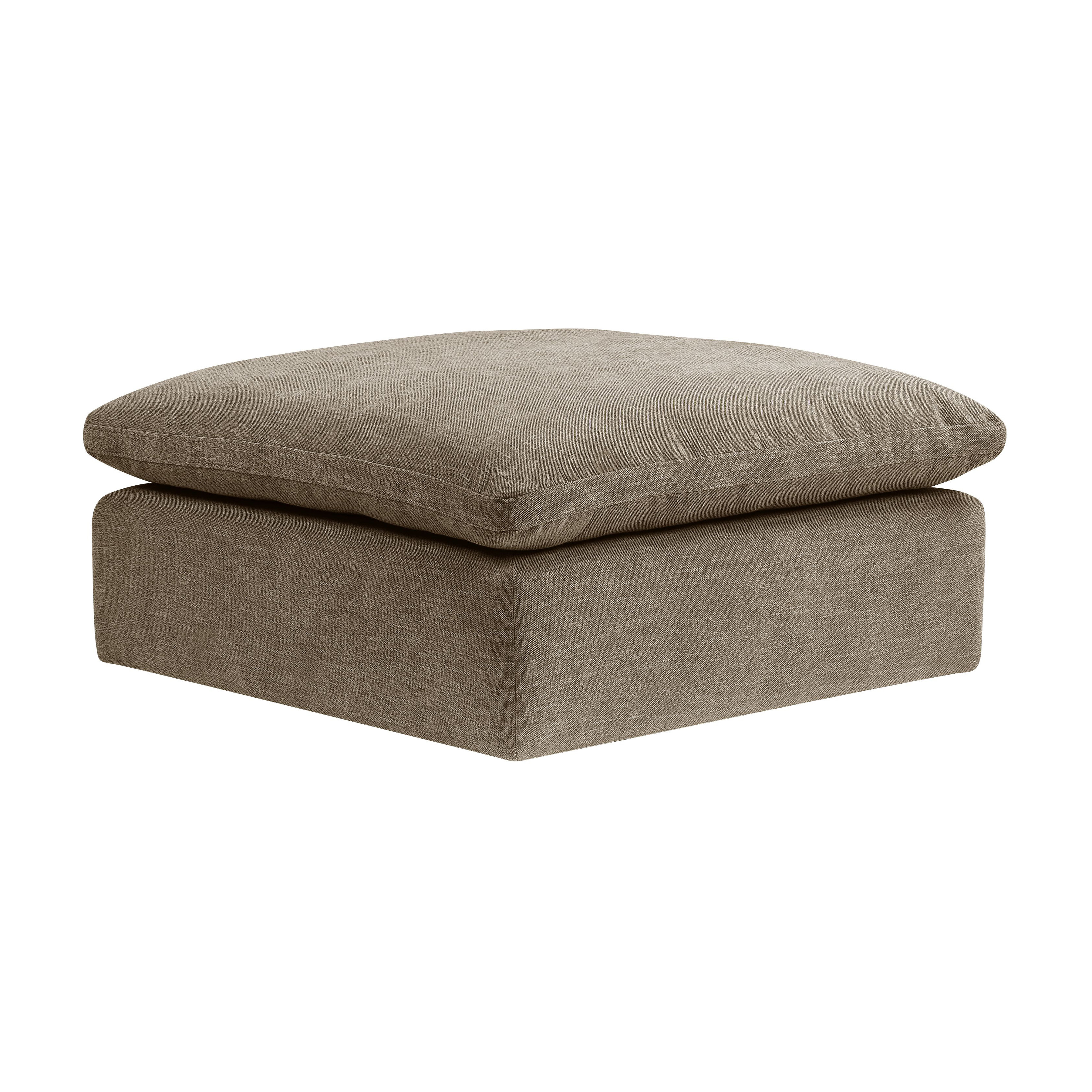 Latitude Run® Kaeliegh Linen Ottoman | Wayfair