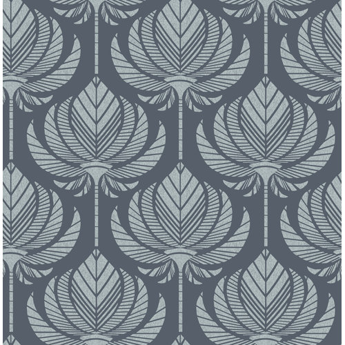 Blue Floral & Botanical Wallpaper You'll Love | Wayfair