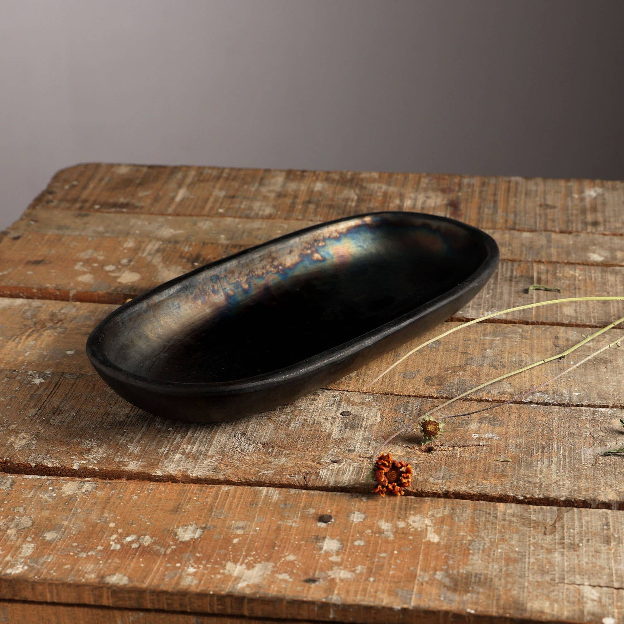 17 Stories Labosco Stone Platter/Longpi Pottery Rectangle Platter | Wayfair