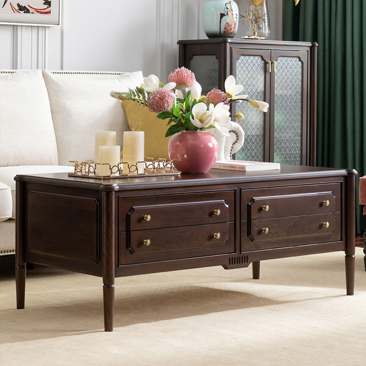 jessica Solid Wood Single Coffee Table | Wayfair