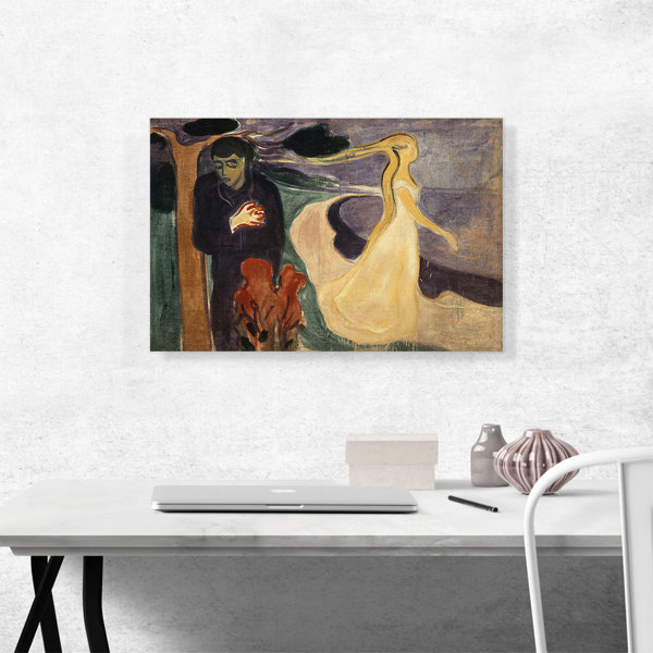 ARTCANVAS " Separation 1896 " by Edvard Munch Painting Print - Wayfair ...