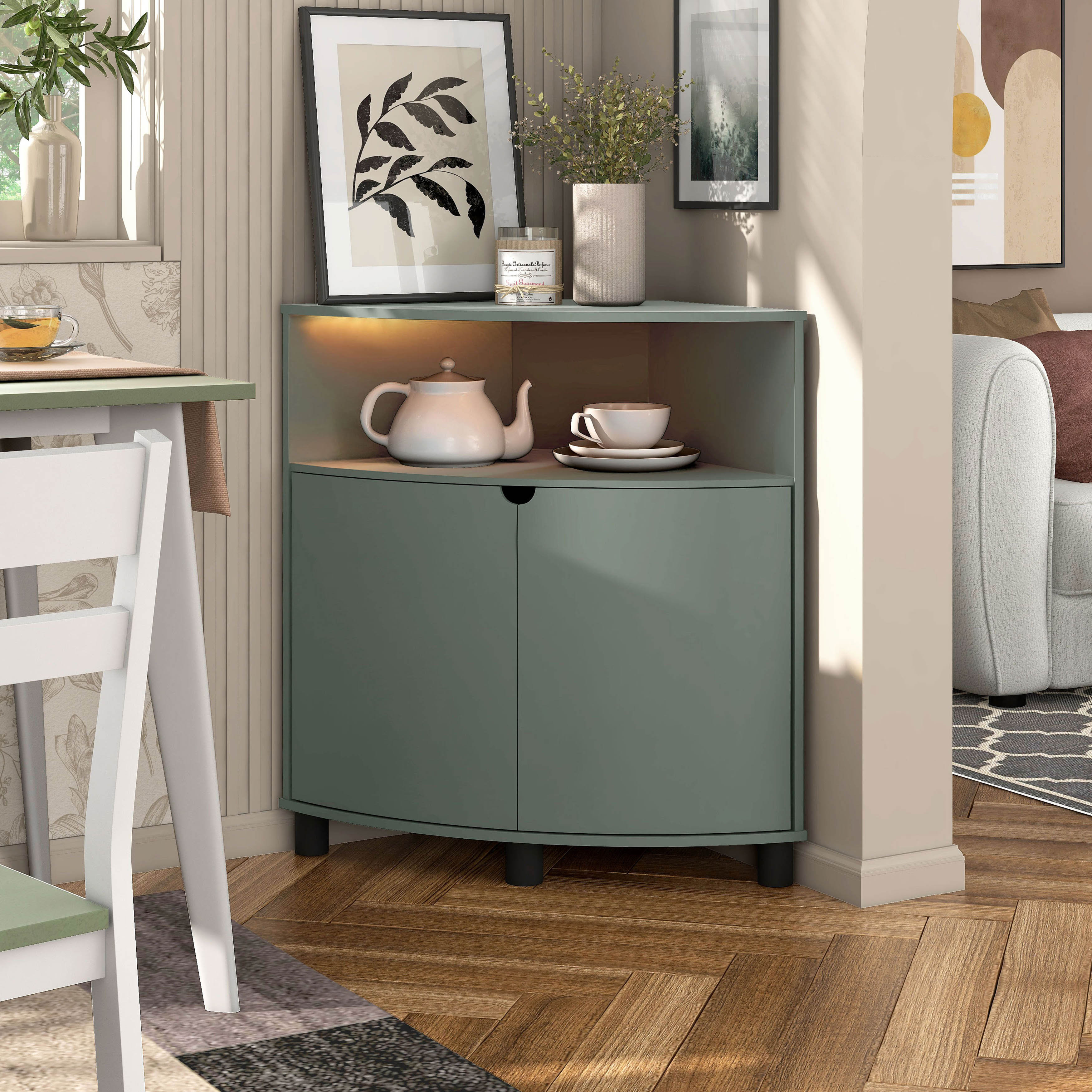 Ebern Designs Beuthel Accent Cabinet & Reviews | Wayfair