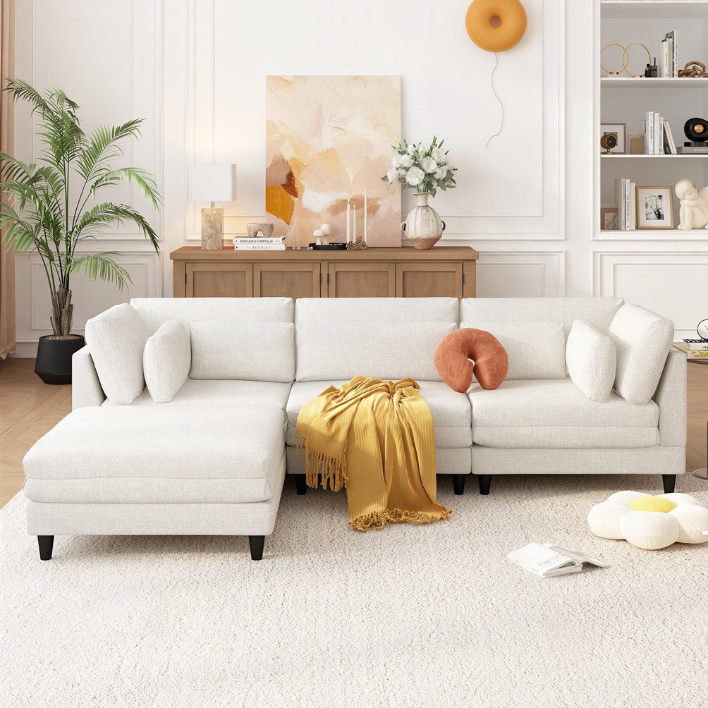 Aches Double-Layer Cushion Modular Sofa | Wayfair