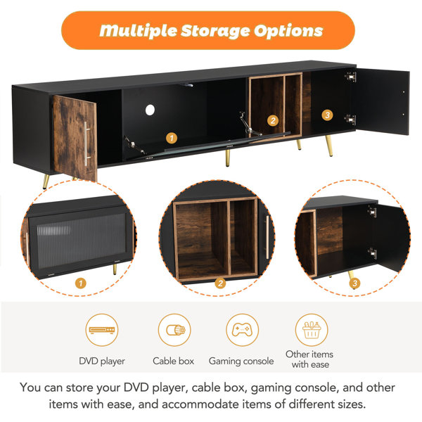 Mercer41 Nitzy 78.7'' Media Console | Wayfair