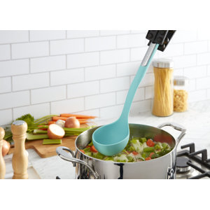 KitchenAid® Classic Plastic Turner Set, 2-Piece, Aqua & Reviews | Perigold