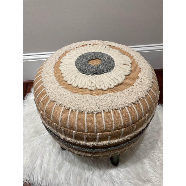 Herat Oriental Solid Wood Accent Stool - Wayfair Canada