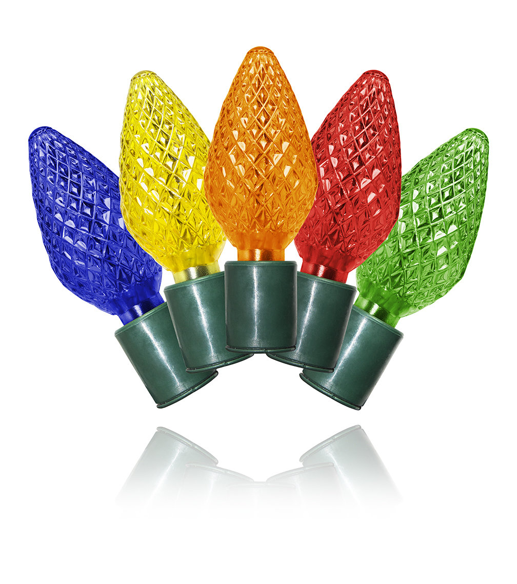 The Holiday Aisle® Breene 180' Outdoor LED 25 - Bulb Mini String Light ...