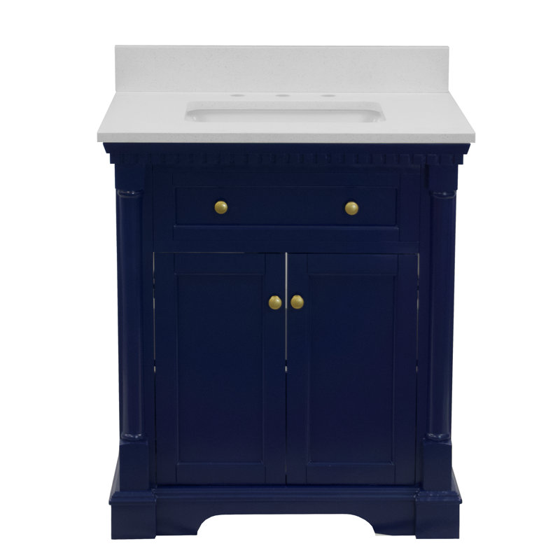 Three Posts™ Fossen 30'' Single Bathroom Vanity with Top & Reviews ...