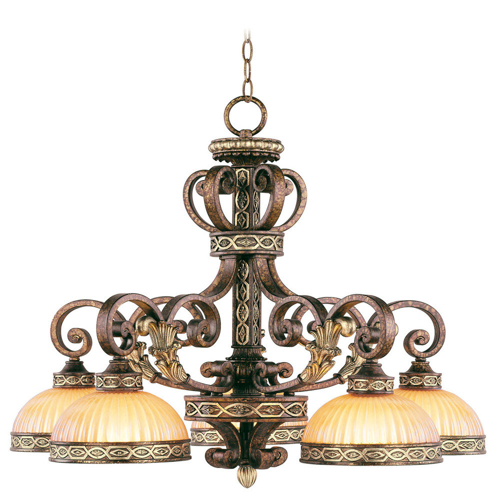Bloomsbury Market Aaidah 5 - Light Shaded Classic Chandelier | Wayfair