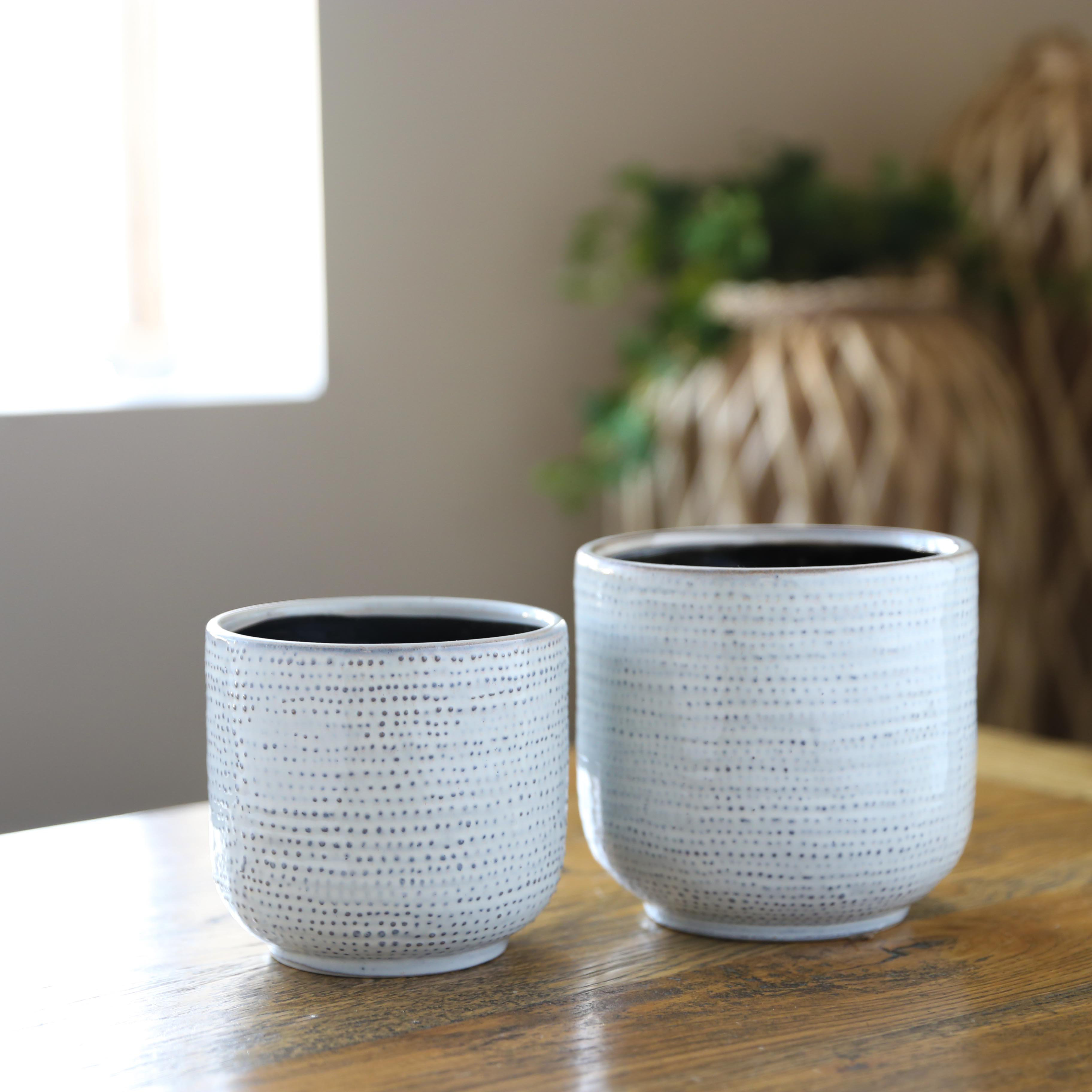 Dakota Fields Goetz 2 Piece Pot Planter | Wayfair