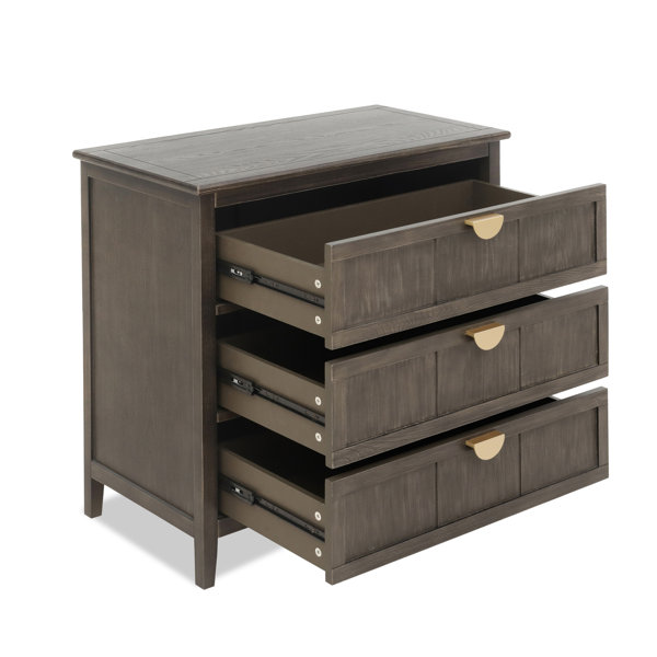 Winston Porter Junious 3 - Drawer Dresser | Wayfair