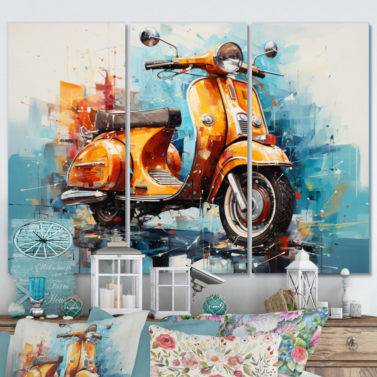 DesignArt Transportation Wall Decor on Metal | Wayfair