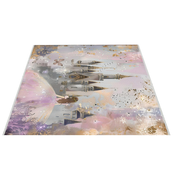 Ivy Bronx Enchanted Castle Rug | Wayfair.co.uk
