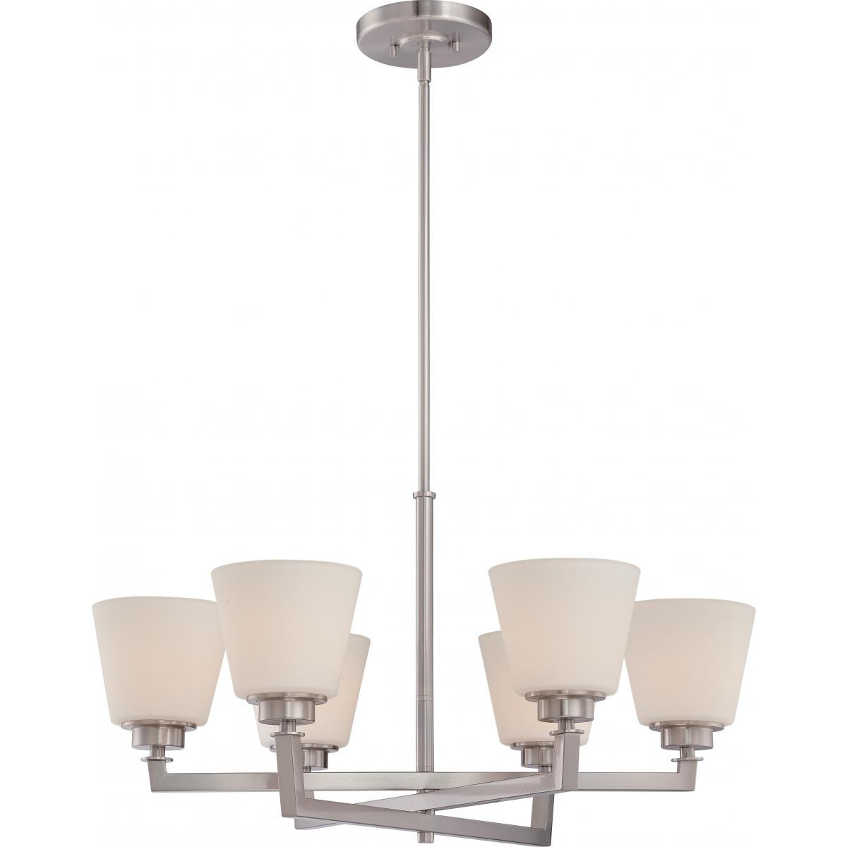 Wade Logan Angyl 6 - Light Shaded Classic / Traditional Chandelier ...