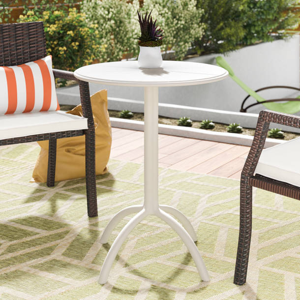 Zipcode Design™ Althoff Plastic Bistro Table & Reviews | Wayfair
