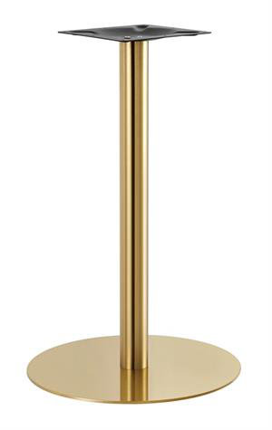 ERF, Inc. 23" Round Finish Stainless Steel Bar Height Table Bar Height ...