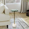 Etta Avenue™ Ailani Agate and Marble Stone Pedestal End Table & Reviews ...