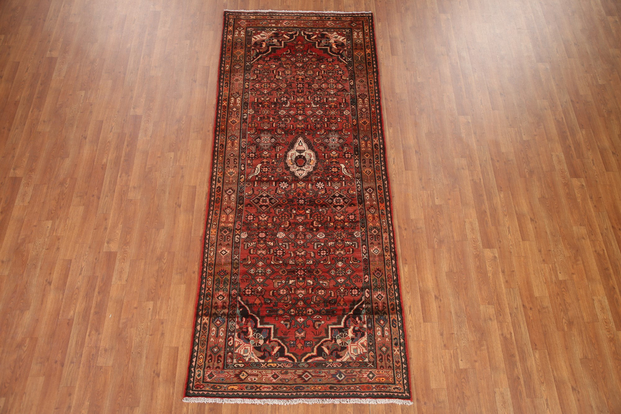Hokku Designs Geometric Traditional Runner Rug 4x9 | Wayfair