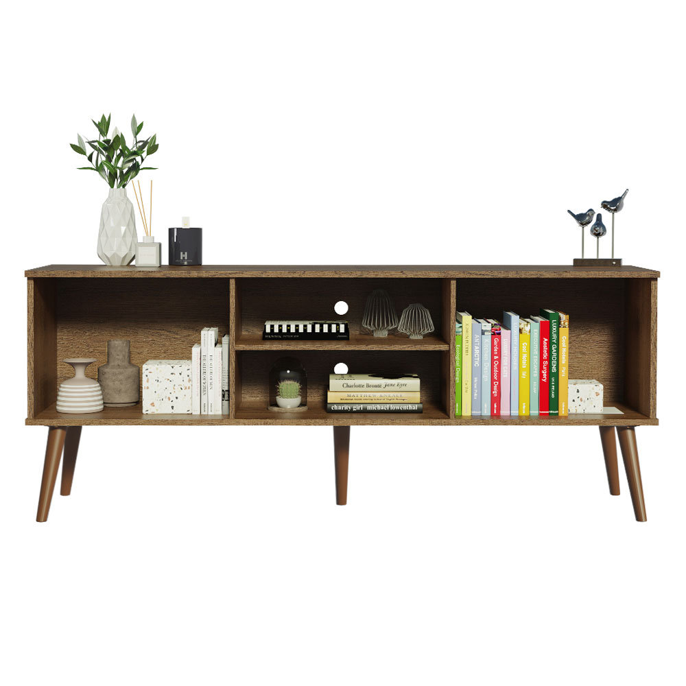 George Oliver Koeplin TV Stand Mid-Century Console with 2 Doors and 2 ...
