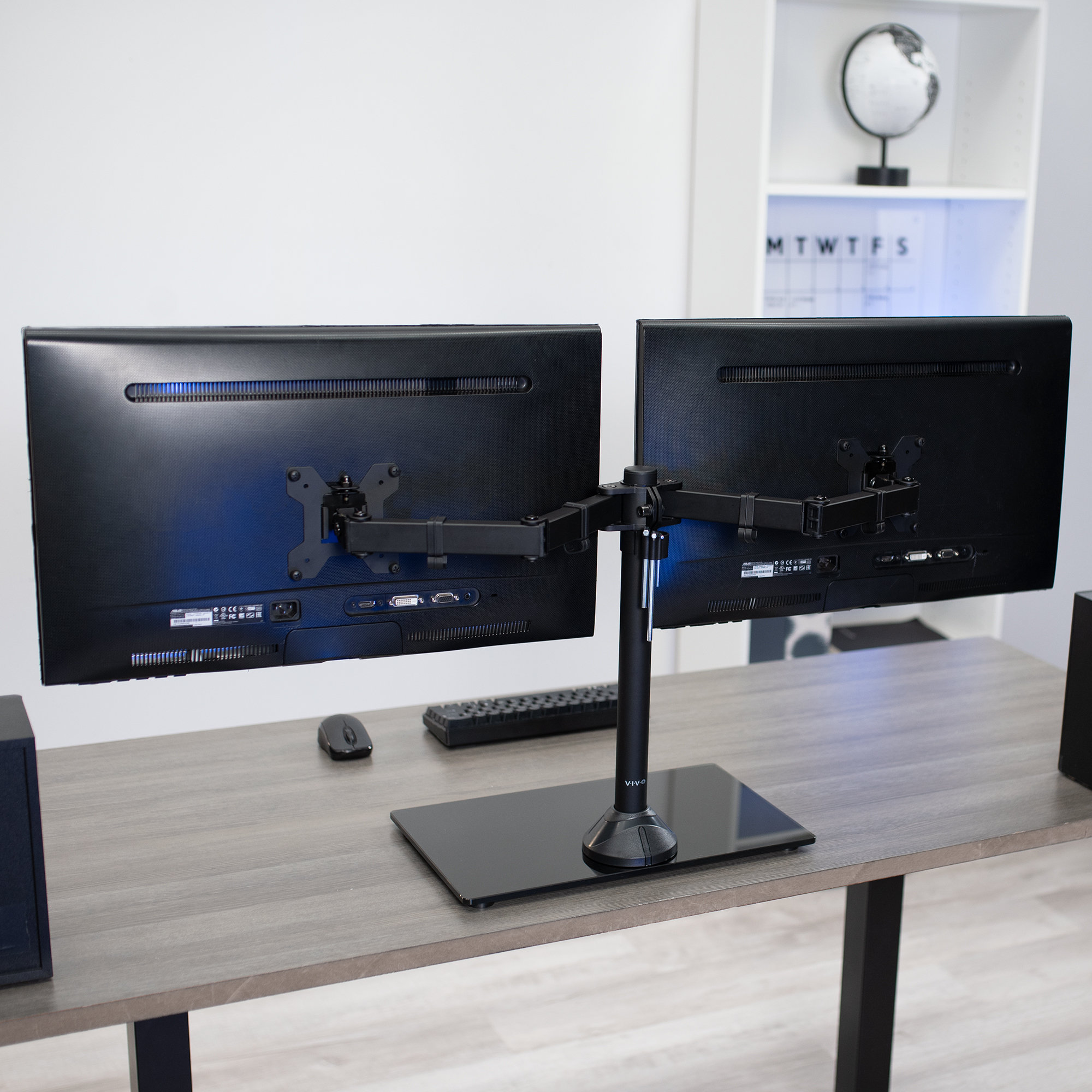 Vivo Dual Monitor Desk Stand & Reviews | Wayfair