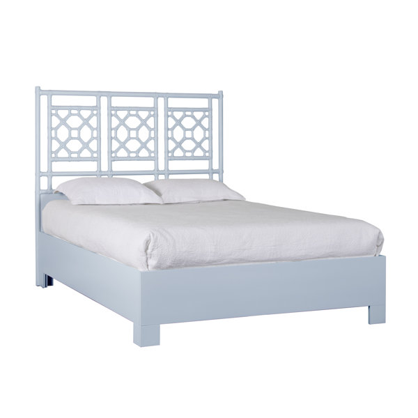 David Francis Furniture Lattice Back Standard Bed | Wayfair