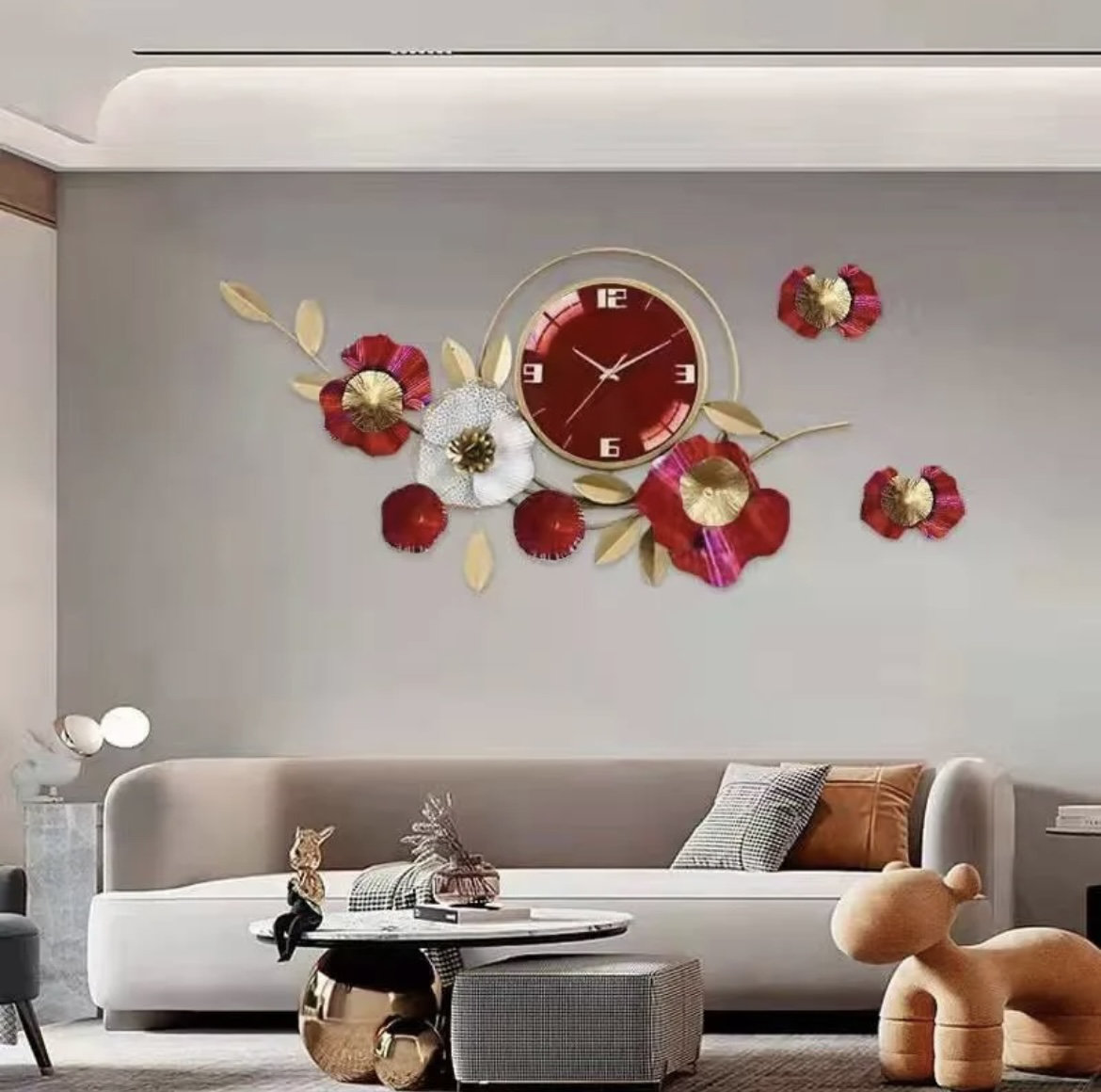 Mercer41 Pawan Metal Wall Clock | Wayfair
