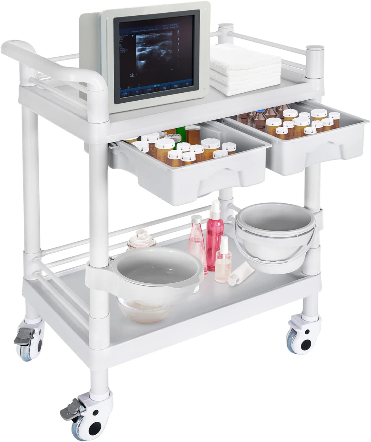 Domccy® 2-Tier Medical Beauty Salon Trolley & Reviews - Wayfair Canada
