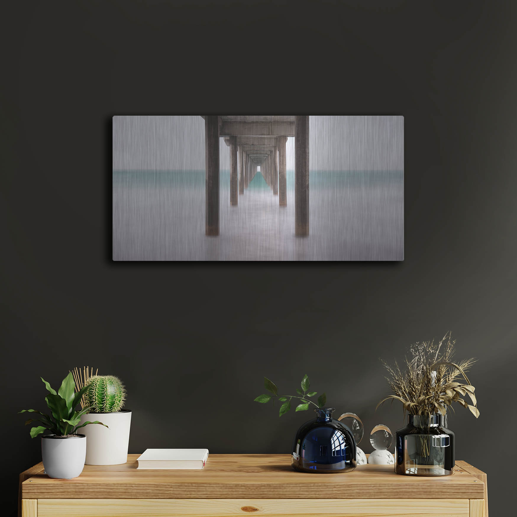 Highland Dunes Poseidon's Gate' by Lee Sie, Metal Wall Art | Wayfair