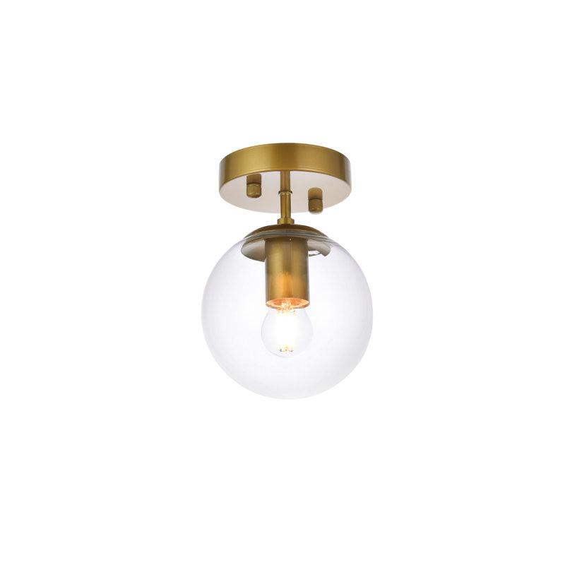 Wade Logan® Alijiah Flush Mounted Sconce & Reviews | Wayfair