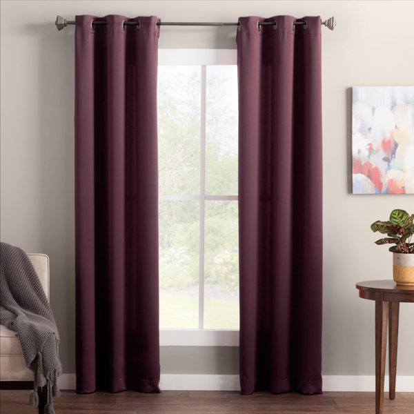 Purple Curtains & Drapes | Wayfair
