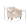 Canora Grey Living Room Arm Chair - High Density Foam, Upholstery ...