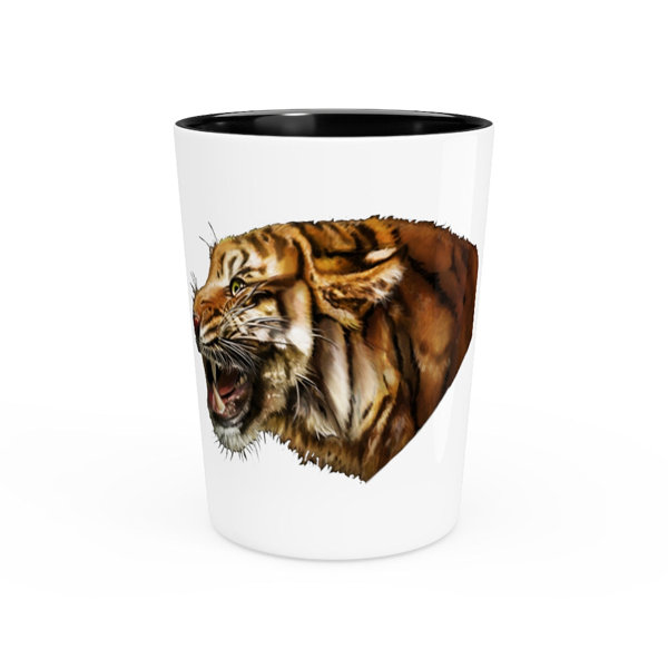 Bless international East Urban Home 1.9oz. Ceramic Shot Glass/Shooter ...