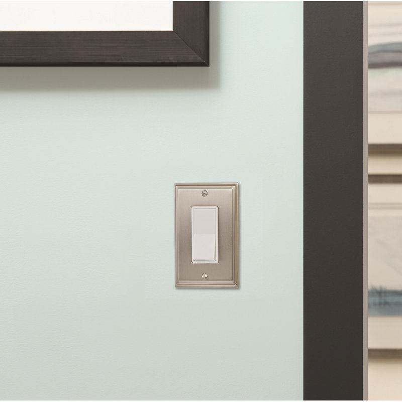 Amerock Mulholland 1-Gang Rocker Wall Plate & Reviews | Wayfair