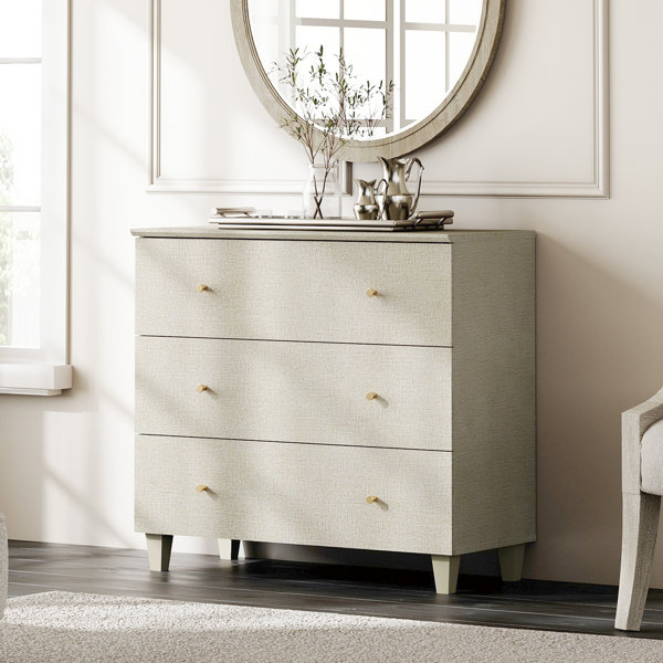 Red Barrel Studio® Lysiane 3 Drawer 35.4" W Dresser | Wayfair