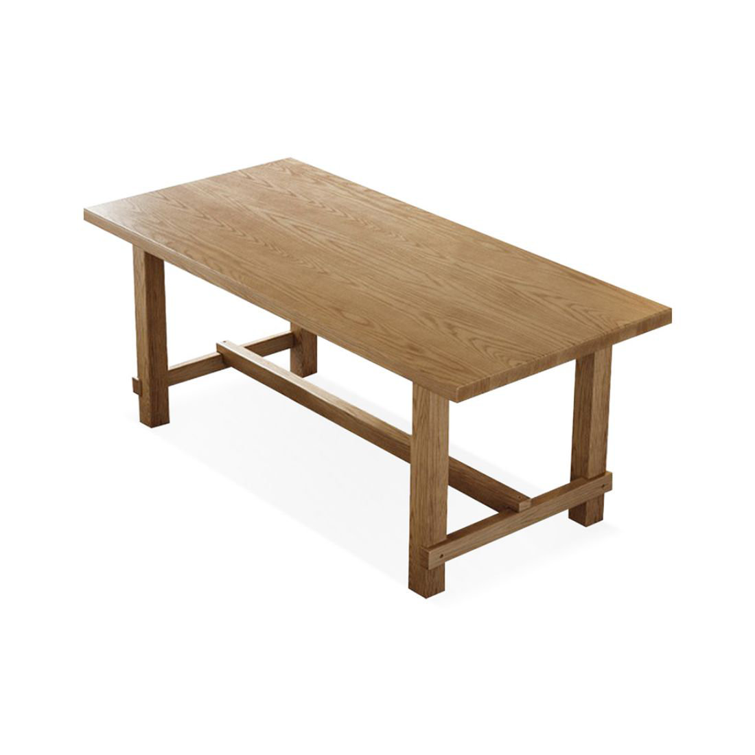 East Urban Home Modern and simple solid wood desk | Wayfair