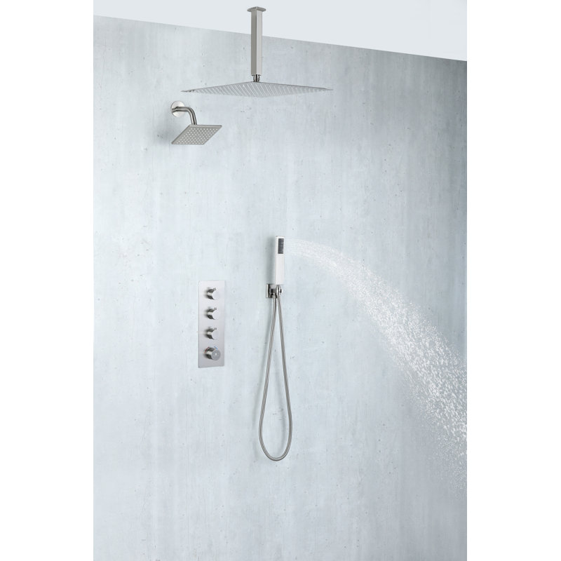 Wonderland America Complete Shower System with Rough in-Valve & Reviews ...