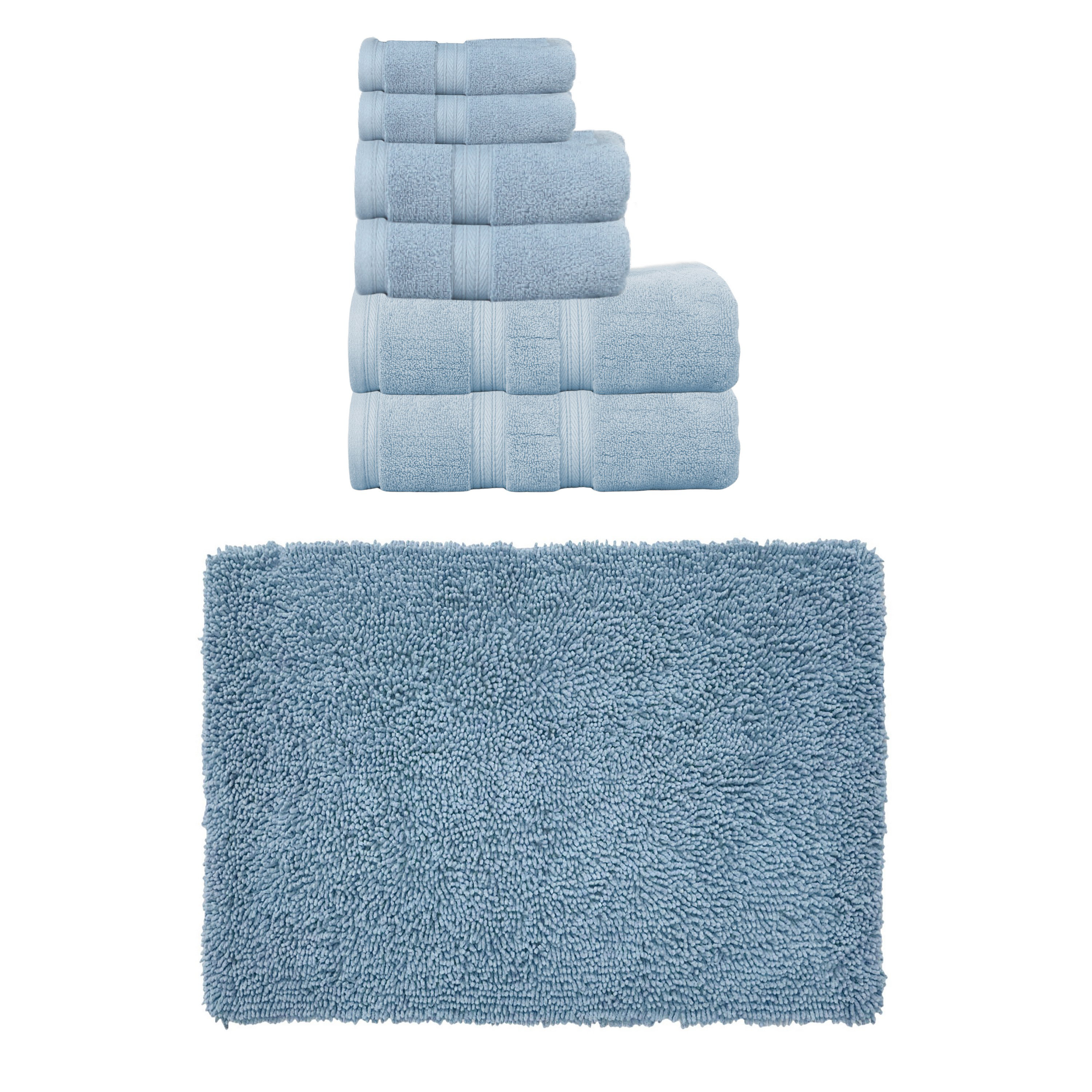 Ess Ess Exports Fantasia Collection 100% Soft Cotton Bath Towel Set ...