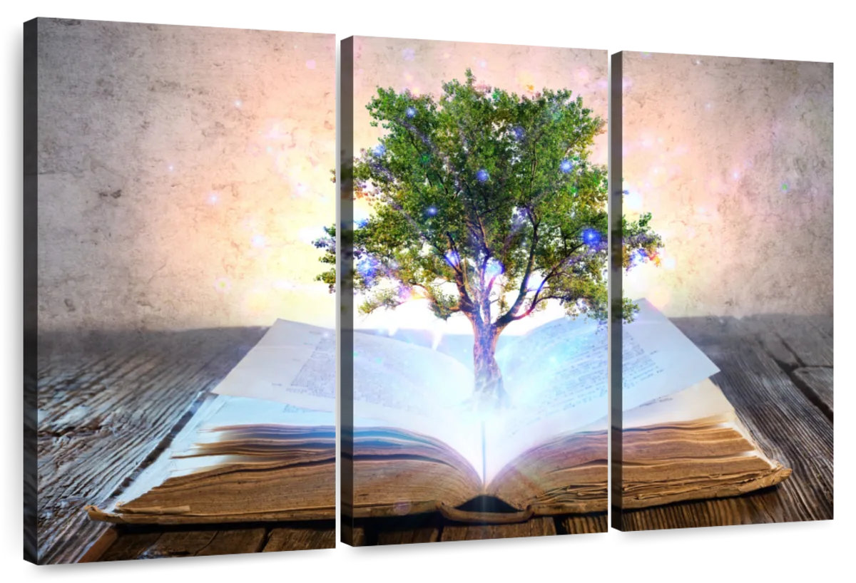Zoomie Kids Ashelle Wisdom Tree Book | Wayfair