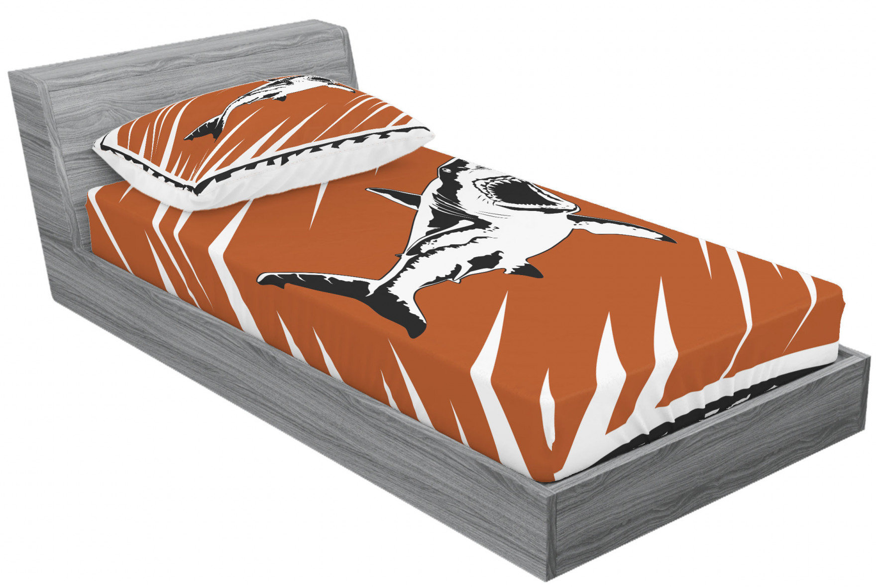 Ambesonne Shark Sheet Set | Wayfair