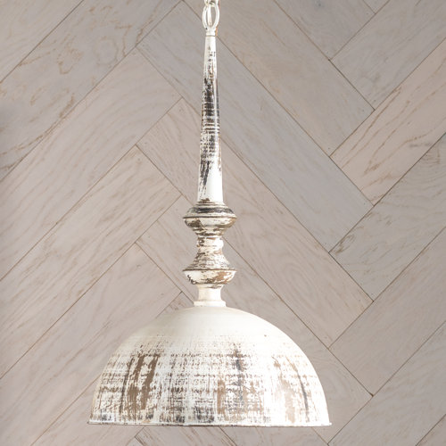 Gracie Oaks Kyha 1 - Light Single Dome Pendant with No Secondary Or ...