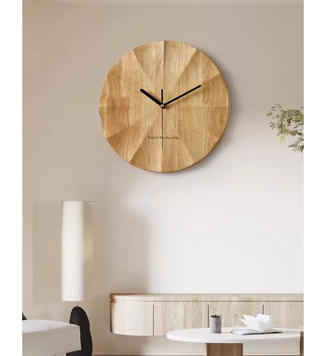Stella Trek Solid Wood Wall Clocks | Wayfair