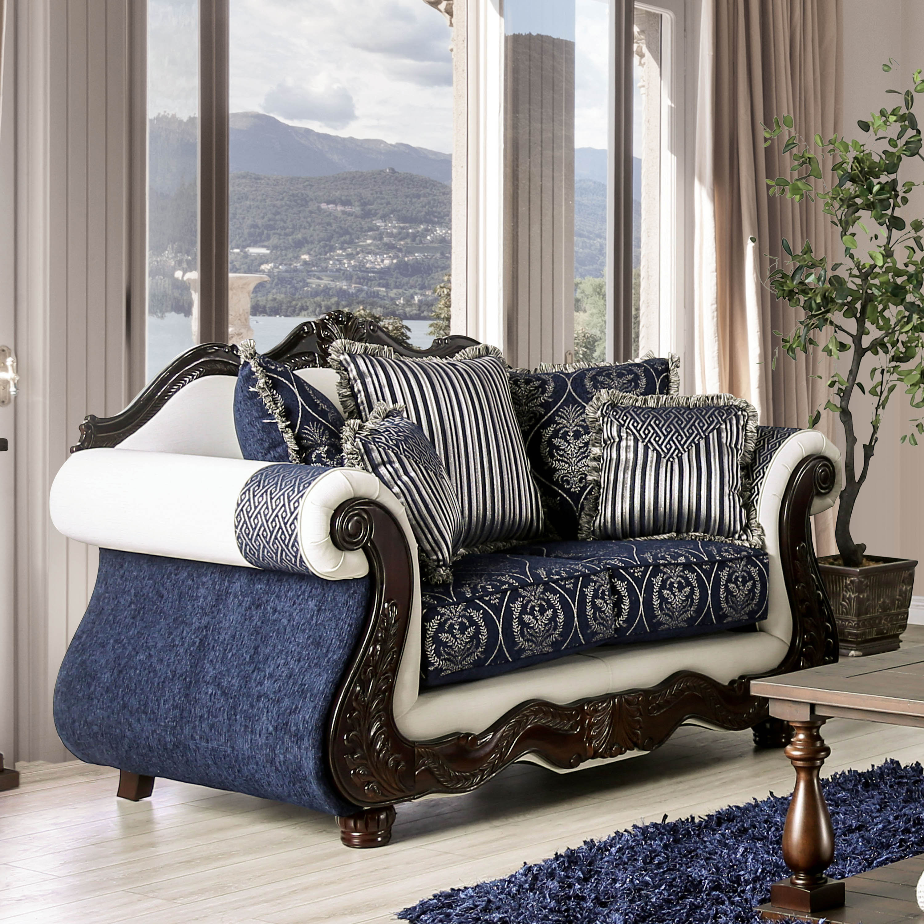 Lark Manor Arjina 72'' Upholstered Loveseat | Wayfair